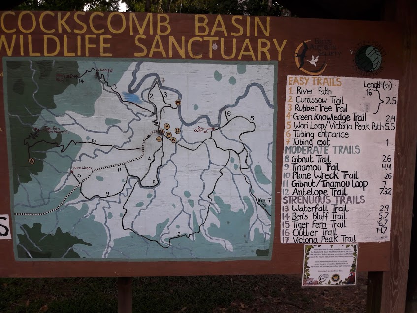 Cockscomb Basin Hiking trails guide | Dagboek van een Avonturier